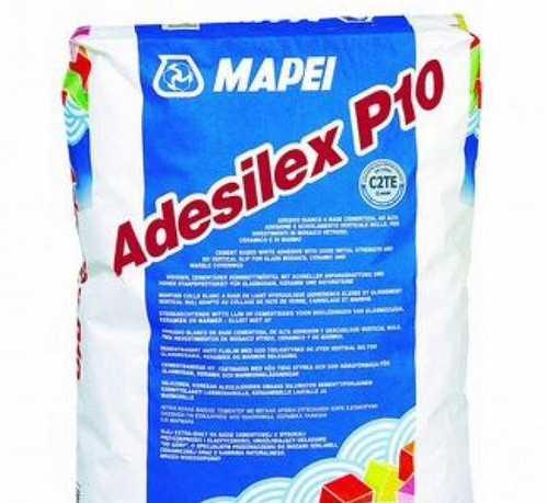 Клей Adesilex P10 (Адесилекс П10) Mapei (Мапеи)