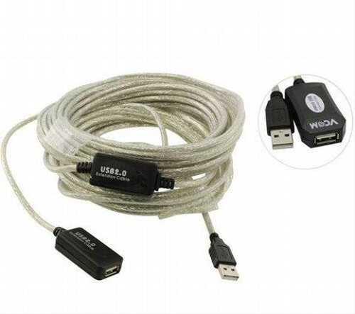 Кабель Vcom Extension USB 2.0 (удлинитель)