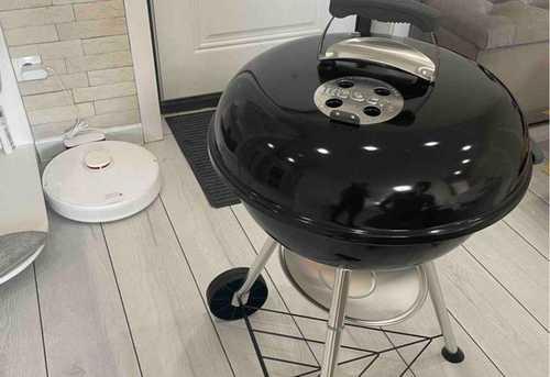 Гриль угольный Weber Compact 47 см с термометром