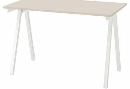 Письменный стол IKEA trotten, 120х70 см, белый