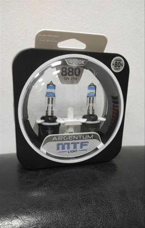 Набор ламп MTF Light H27(880) 12V 27w argentum