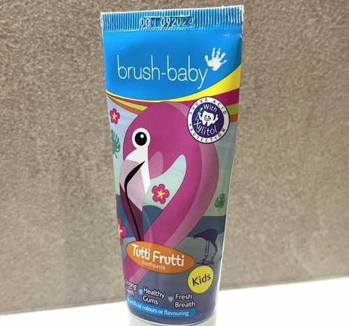 Детская зубная паста brush baby 3 - 6 лет