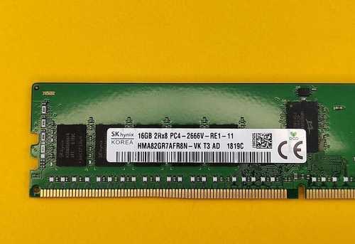 DDR4 16GB 2666 MHz ECC REG HP SK hynix серверная