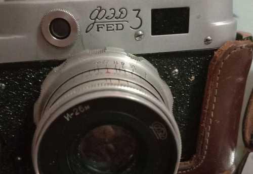 Фотоаппарат"фэд-3 в комплекте с фотоувеличителем