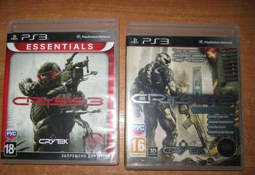 Игры для PS3 Crysis 2 и 3