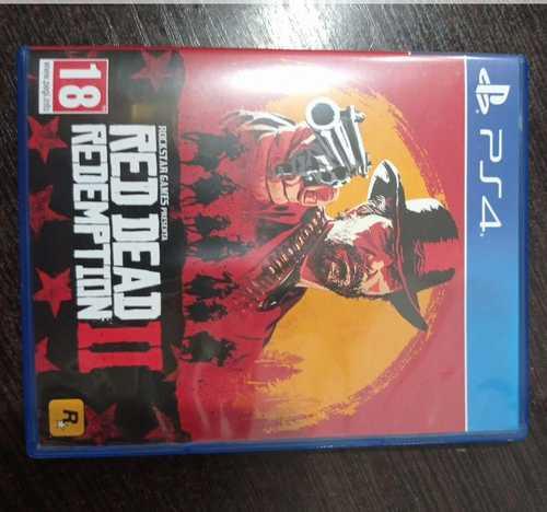 Red dead redemption 2 ps4 Диск новый