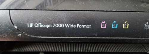 Принтер HP officejet 7000 A3 на запчасти