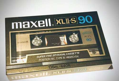 Аудиокассета Maxell xlii-S 90