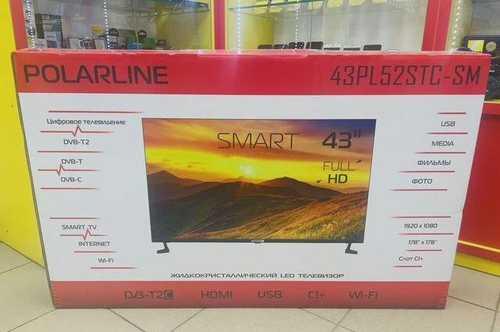 Новый смарт-телевизор Polarline 43PL52STC-SM LED