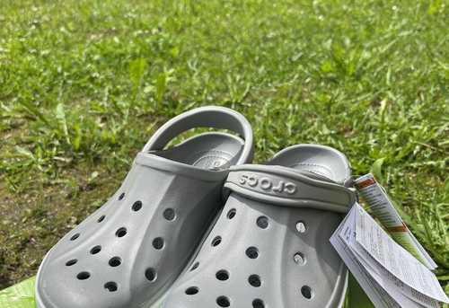 Crocs сабо серые