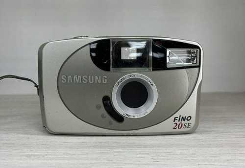 Плёночный фотоаппарат samsung fino 20se