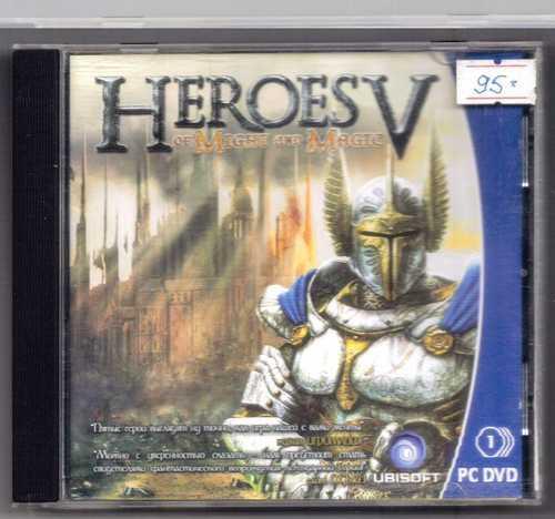 Heroes Of Might And Magic 5. пк PC DVD диск 2006