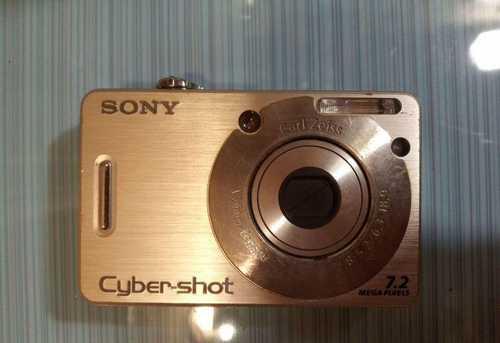 Компактный цифровой фотоаппарат sony DSC-W70