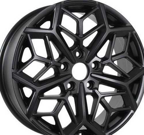 KDW KD1710 : 7x17 5*108 Et:50 Dia:63,3 Matt Black Painted