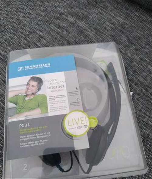 Наушники sennheiser PC 31