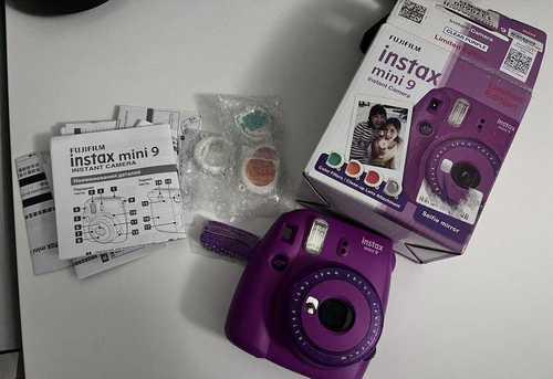 Фотоаппарат fujifilm instax mini 9