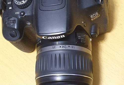 Canon 650d kit 18-55mm
