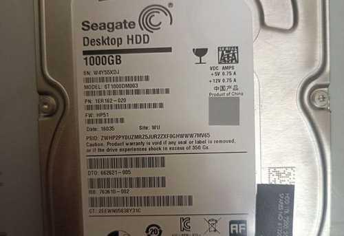 Жесткий диск Seagate, 1000Гб