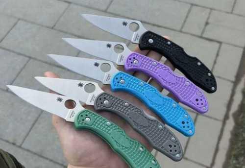 Нож Spyderco Delica фиолетовый