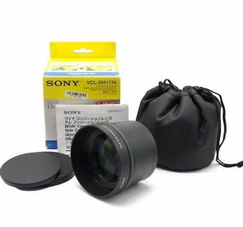 Конвертер Sony VCL-DH1774 Wide Conversion Lens x1.7 box