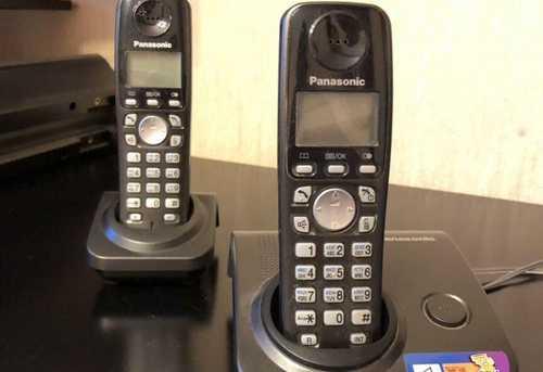 Комплект стационарных радио-телефонов Panasonic (2