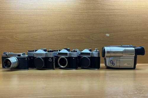 Старые пленочные фотоаппараты
