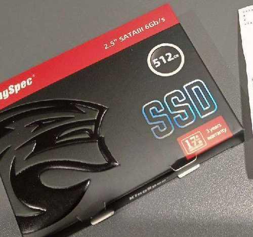 Ssd KingSpec 512gb, гарантия ситилинк