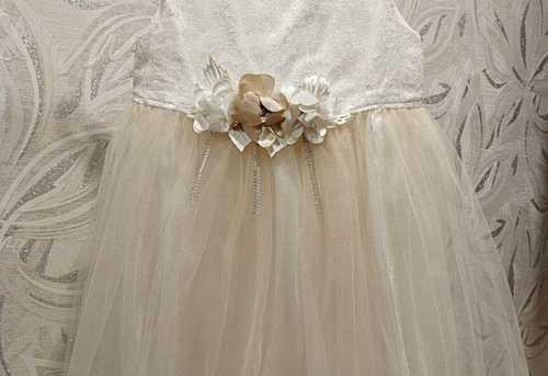 Платье нарядное р. 134