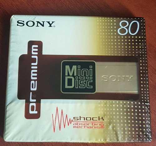 1 X мини диск Sony 80 премиум новый