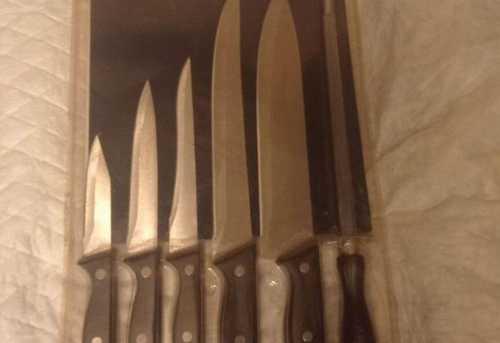 Набор кухонных ножей с точилкой