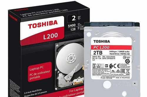 Жесткие диски toshiba PC L200 2000гб