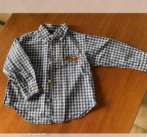 Рубашка Ralph lauren на 1,5 года