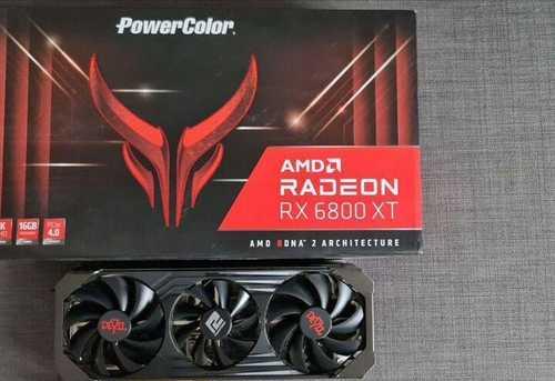 Power Color Red Devil Rx 6800Xt 16gb