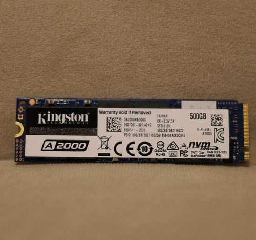 Kingston a2000 500gb