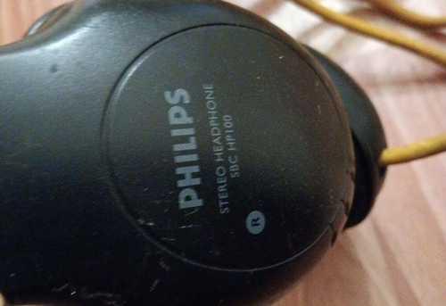 Наушники philips stereo headpfone sbc hp 100