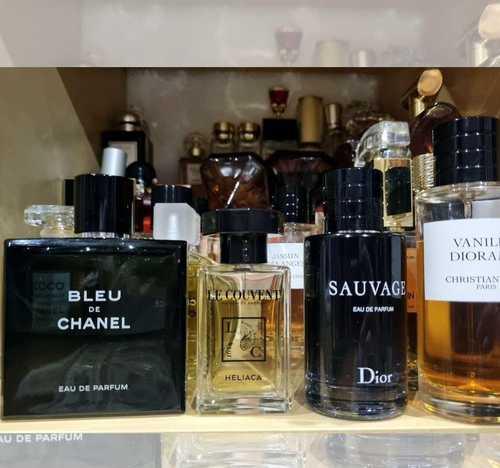 Распив мужской парфюм Dior Sauvage Blue de Chanel