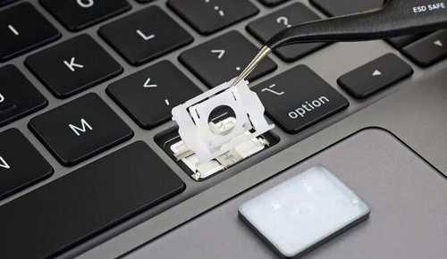 Кнопки с механизмами крепления Apple MacBook