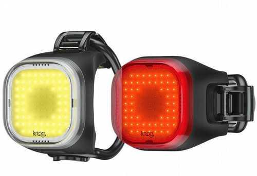 Фонари комплект Knog Blinder Mini Square Twinpack