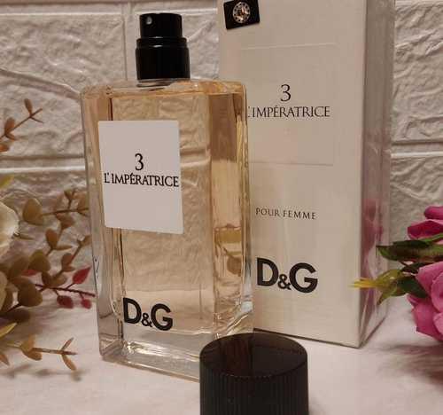 Dolce gabbana 3 l imperatrice Парфюм