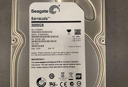 Жесткий диск Seagate Barracuda 3tb