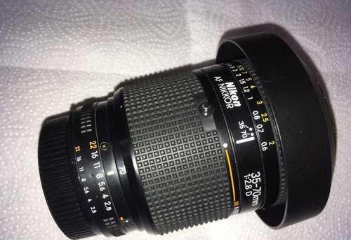 Объектив Nikon AF Nikkor 35-70mm 1:2.8D
