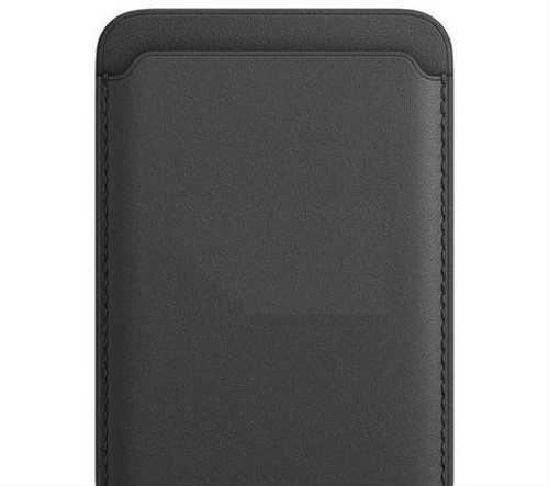 Чехол-картхолдер Wallet для Apple с MagSafe Black