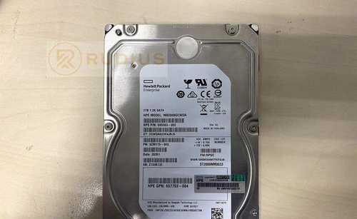 Жесткий диск HP SATA 3,5" 2000GB