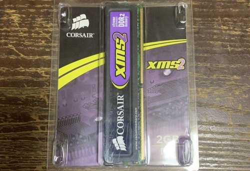 Оперативная память ddr2 2gb Corsair Xms2