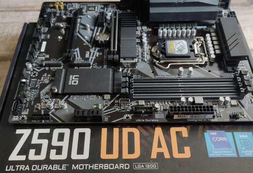 Новая Топовая gigabyte Z590 UD AC WI-FI