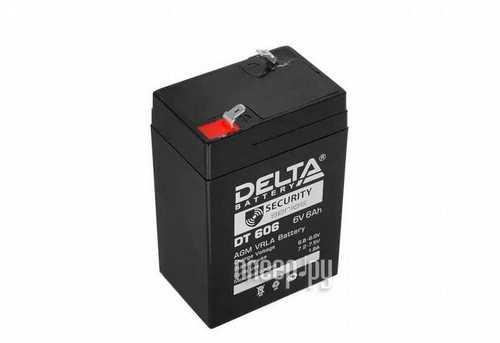 Delta Battery DT-606 6V 6Ah