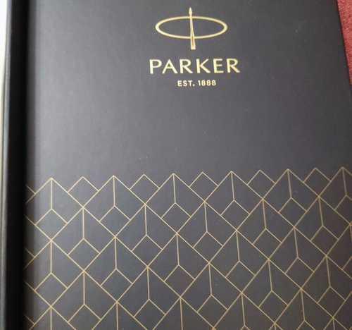 Шариковая ручка parker, визитница