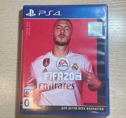 Диск fifa 20 на ps4