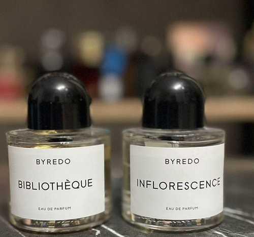 Byredo bibliotheque/infloresense/распив