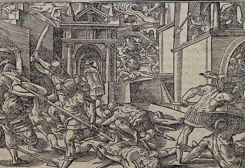 Гравюры Тобиас Штиммер Ксилографии 16 век Иудаика